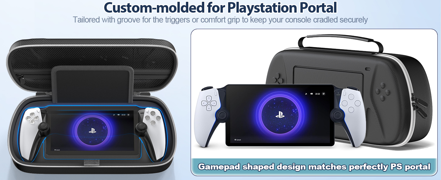 Hard Carry Case for Playstation Portal Remote Player, PS Portal Travel ...