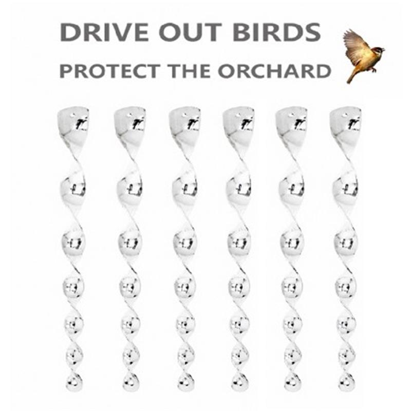 10pcs 30cmBird proof wind turning garden bird repellent tool, flash ...