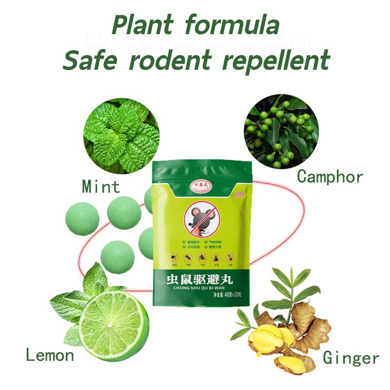 *READY STOCK AT MALAYSIA*Outdoor And Indoor Rat Repellent Pills Insect ...