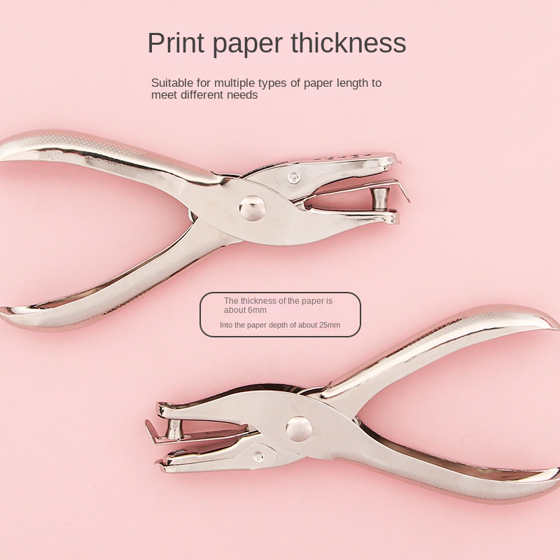 Puncher circular hole punching machine paper card bookmark handheld ...