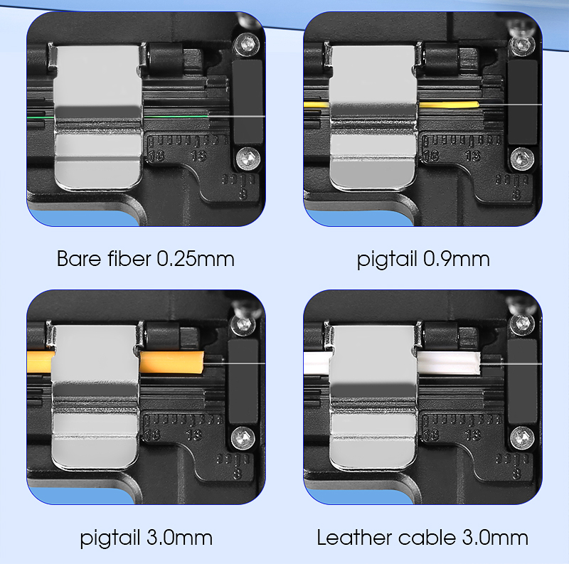 Fiber Cleaver Optical fiber cutter AUA-X6 optical fiber fusion hot melt ...