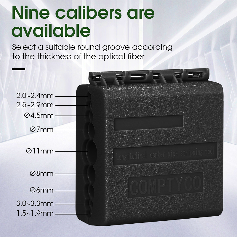 AUA-09 optical fiber loose tube cable sheath splitter longitudinal ...