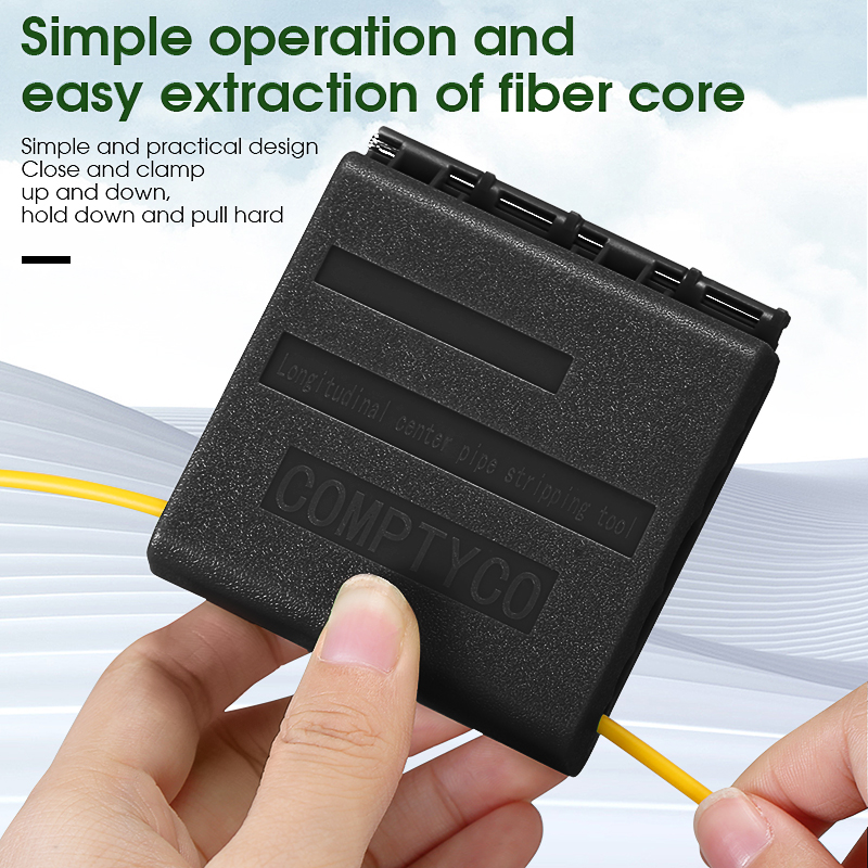 AUA-09 optical fiber loose tube cable sheath splitter longitudinal ...