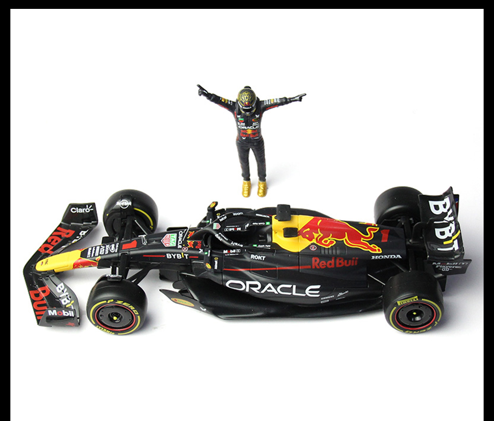 Bburago 1:24 2023 Red Bull Rb19#1 Max Verstappen Mercedes AMG W14 #44 ...