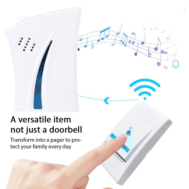 Light Reminders Wireless Home Smart Doorbell 32 Chords Of Music Strong ...