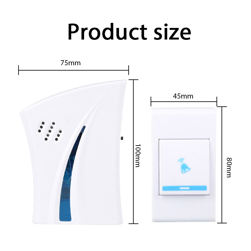 Light Reminders Wireless Home Smart Doorbell 32 Chords Of Music Strong ...
