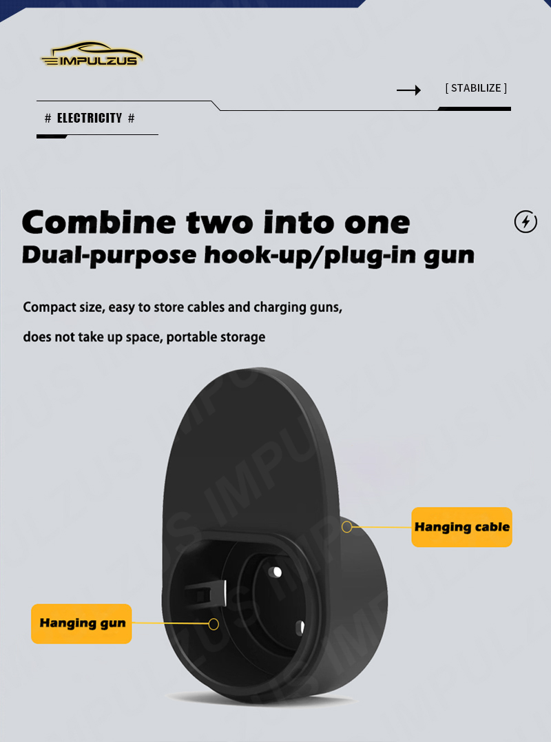 EV Charger Holder Holsters Dock For EV Charging GUN Type2 Charging ...