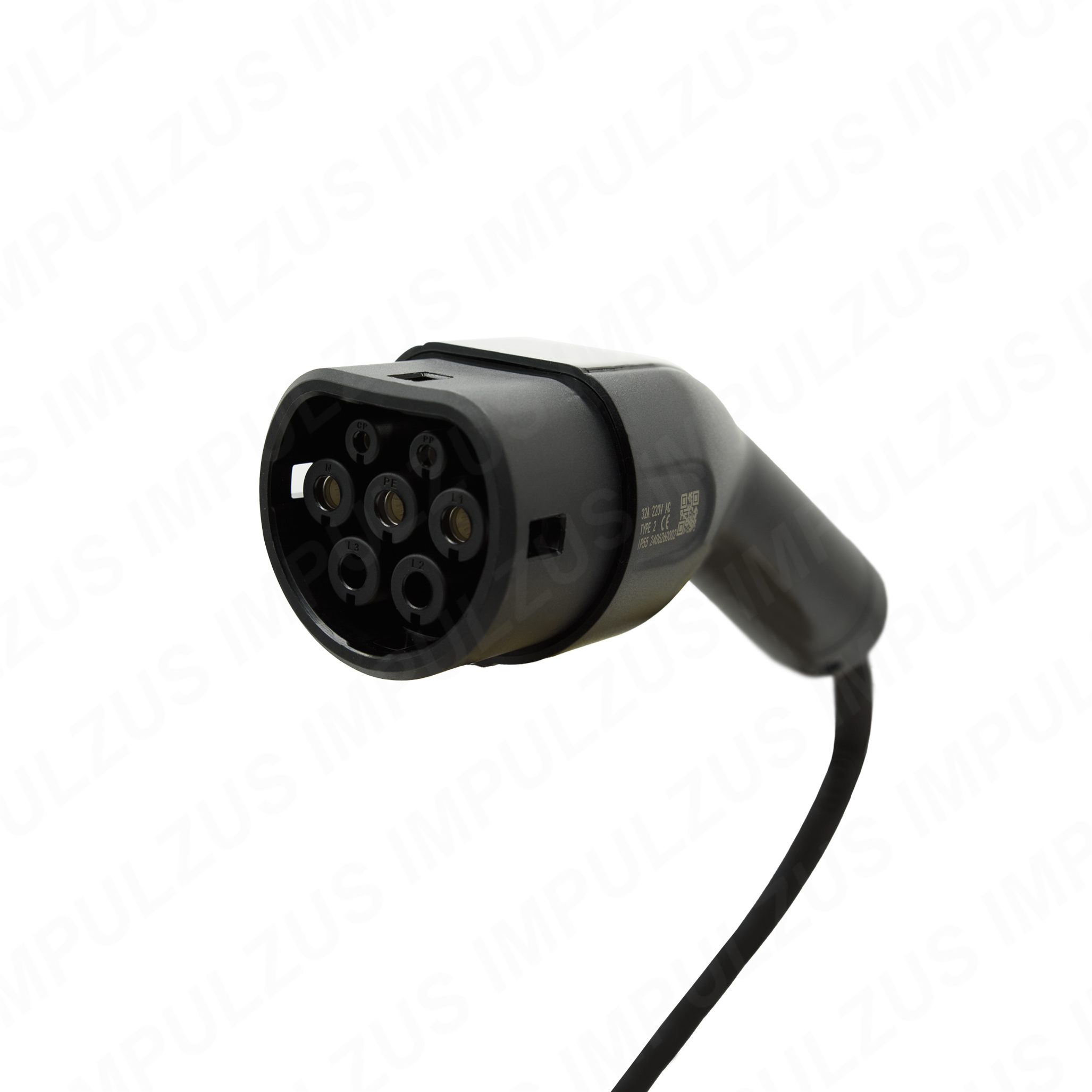 Type2 Female to Male Plug EV Charging Cable 7KW 11KW 22KW IEC62196 ...