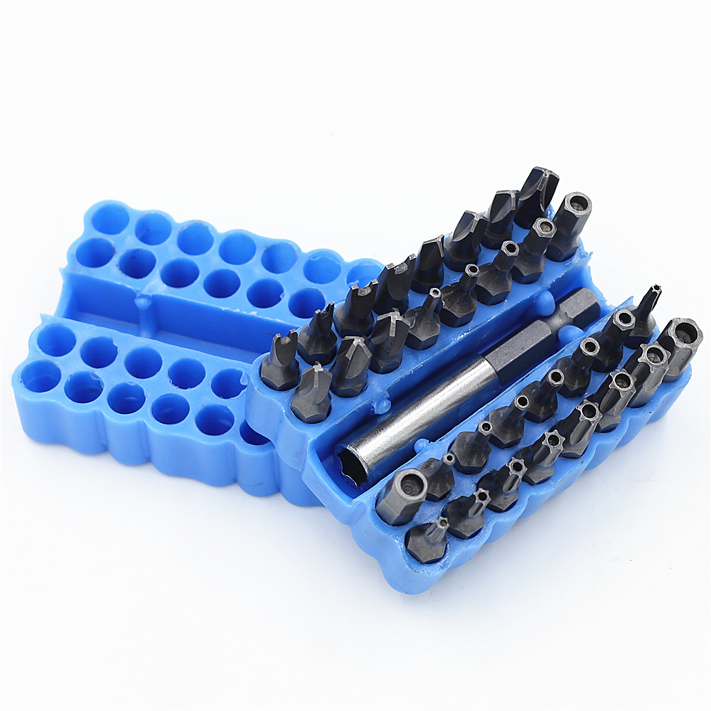 33pcs Hollow Screwdriver Bits Kit Drill Shaped Screwdrivers Set Tool ...