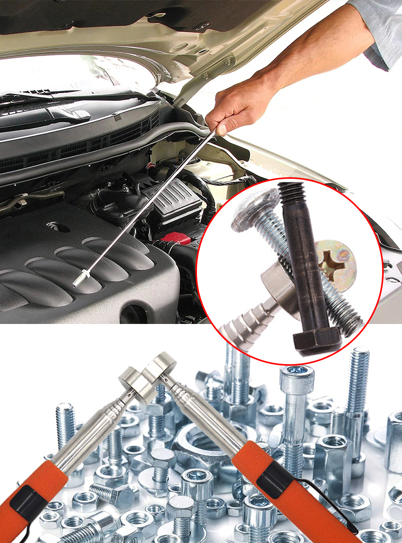 Retractable Magnetic Pickup Stick with Pen Shape for Easy Retrieval and ...