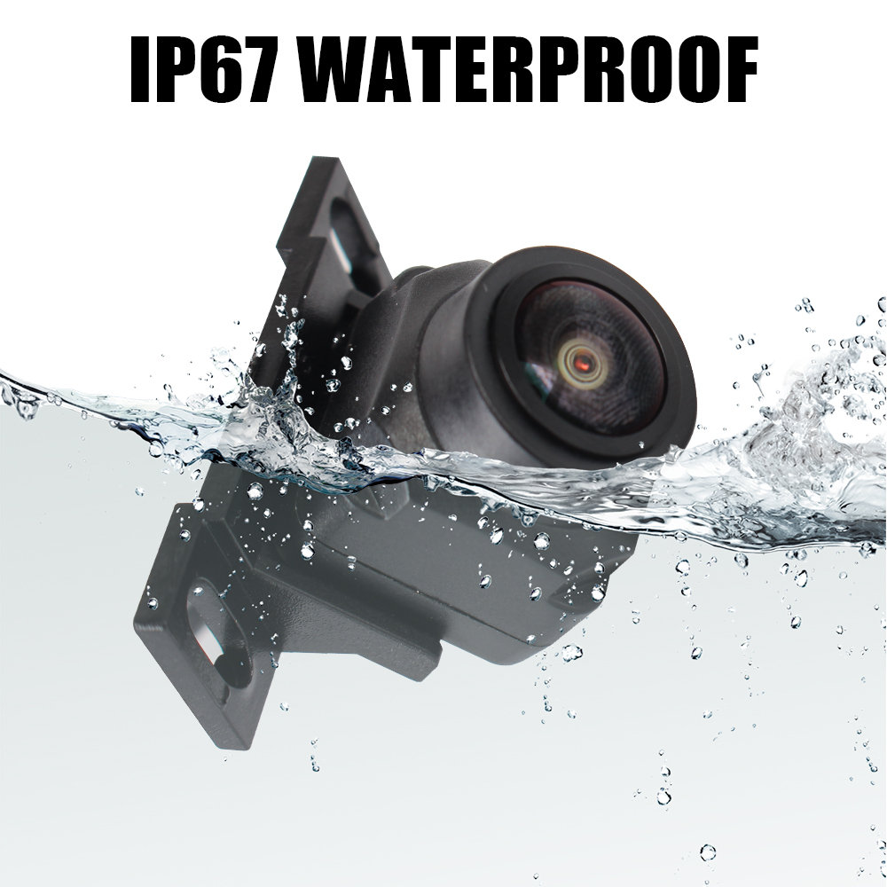 High Definition AHD Fisheye Lens Starlight Night Vision CCD Car Camera ...