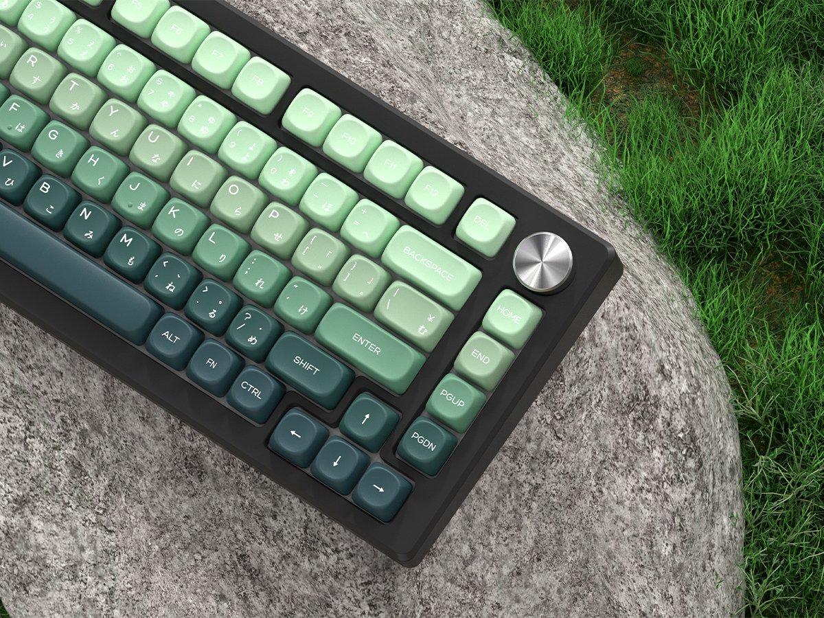 WOMIER 134 Keys MOA Profile Dye-sub PBT Japanese Keycap Set Compatible ...