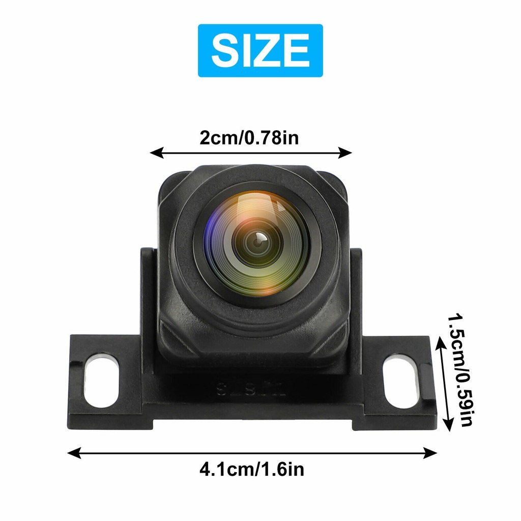170º Waterproof Car Rear View Backup Camera - HD Night Vision AHD/CVBS ...