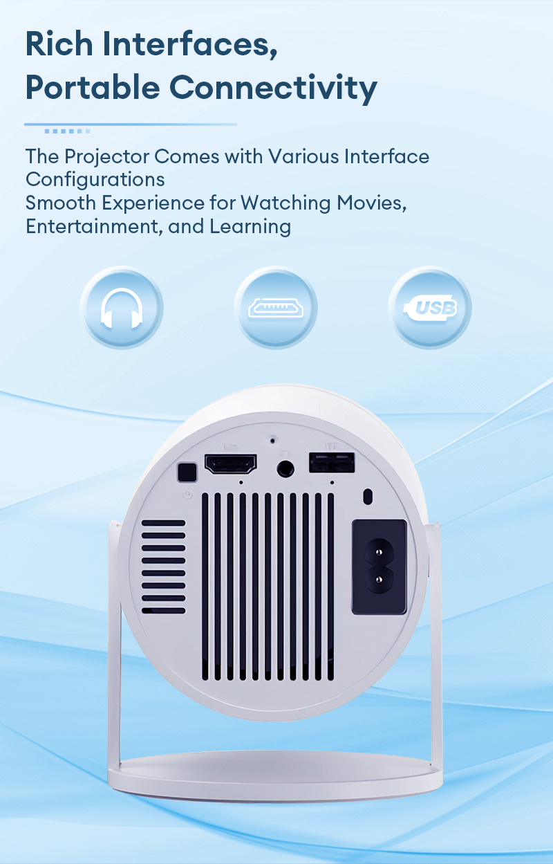 Projector Projector mini 4k HY300 Protable WIFI bluetooth LCD FHD for ...