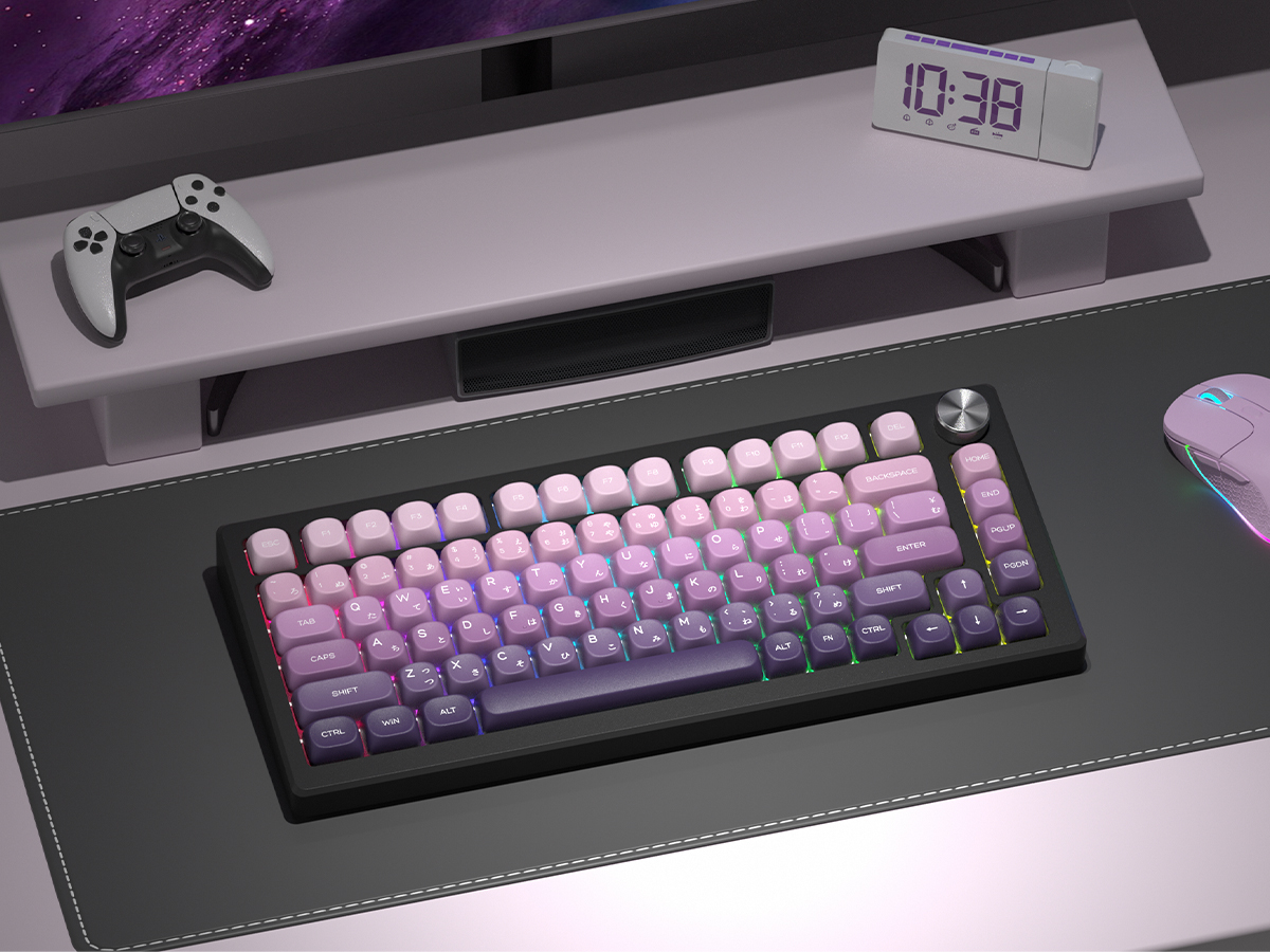 WOMIER PBT Keycaps 134 Keys MOA Profile Japanese Style Dye-Sublimation ...