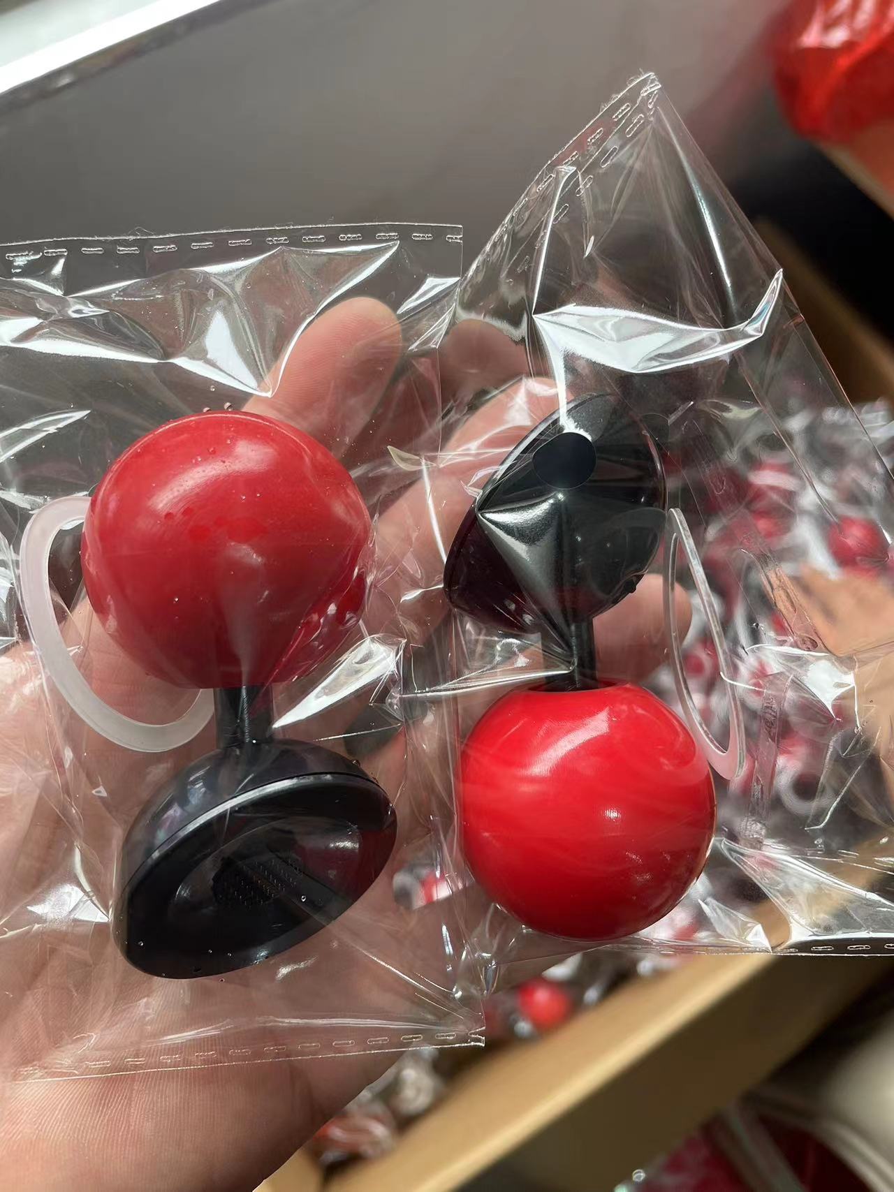 (Local Shipment) 4pcs Car One Touch Start Button Novelty Rocker Push ...