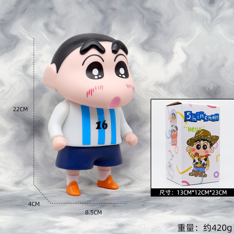 14 Style 9-22cm Anime Crayon Shin-chan Figure Multiple Styles Clothes ...