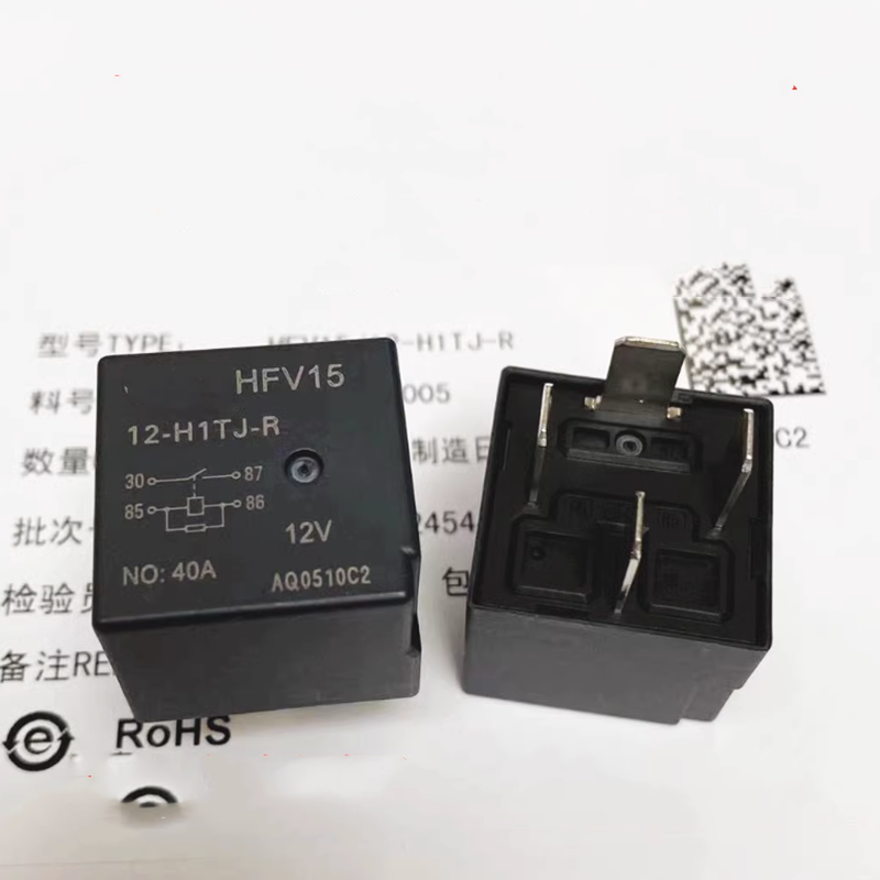 Relay HFV15 12-H1TJ-R 12V40A 4 Pin Car Relay | Shopee Malaysia