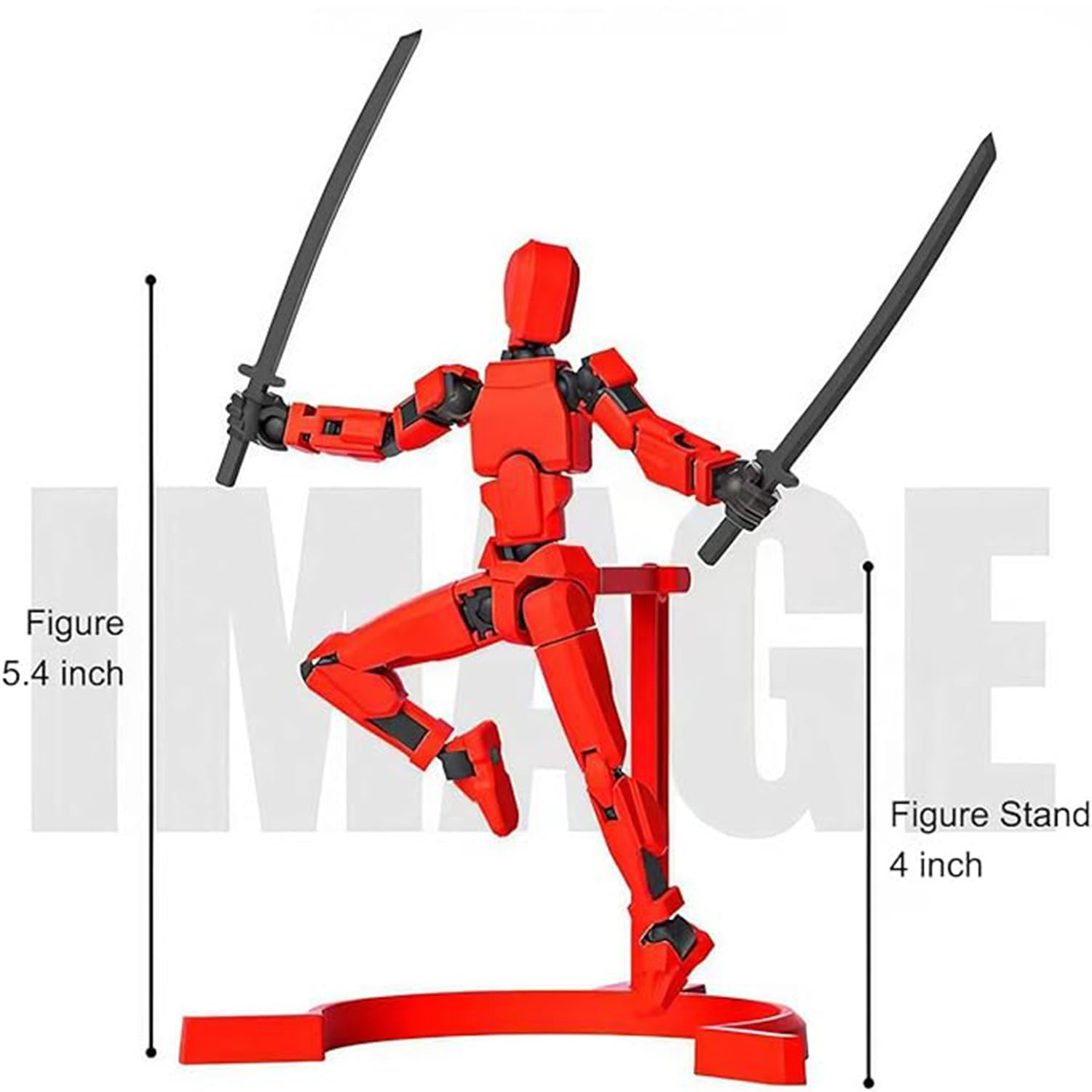 Magnetic version Multi-Jointed Movable Robot 3D Printed Mannequin ...