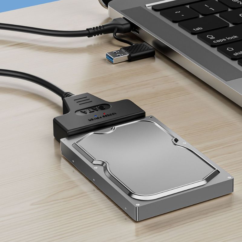 SATA Hard Disk Adapter to USB cable USB 3.0 to SATA III for 2.5inch ...