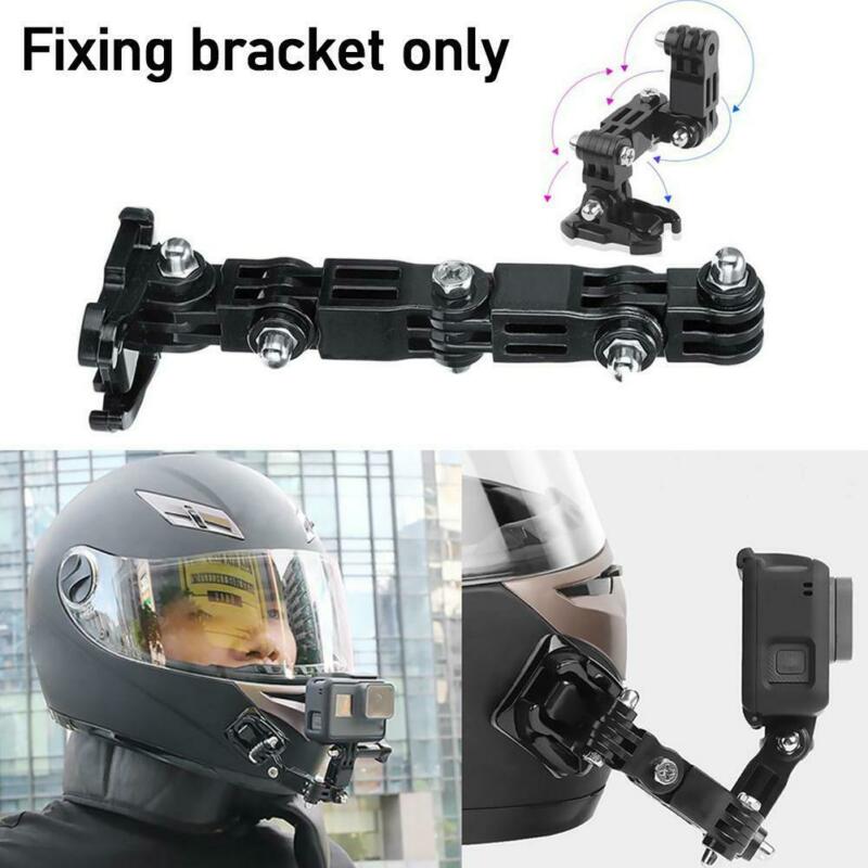 Motorcycle Helmet Mount Kit for Action Cameras Accessories Kit 4 Ways ...