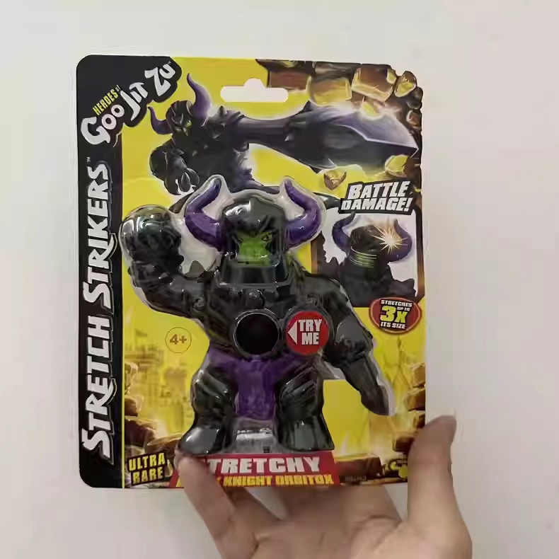 Heroes of Goo Jit Zu Stretch Strikers Black Knight Orbitox Hero Pack ...