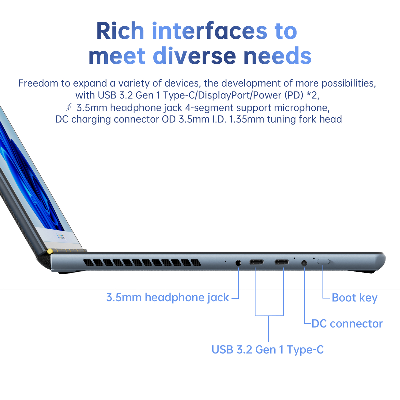 13 Inch Touch Laptop Intel Celeron N100 Dual Touch Screen Laptop DDR5 ...