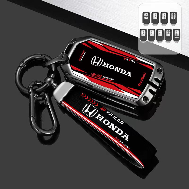 Zinc Alloy Car Remote Key Case Cover For Honda CRV CR-V Fit Civic ...
