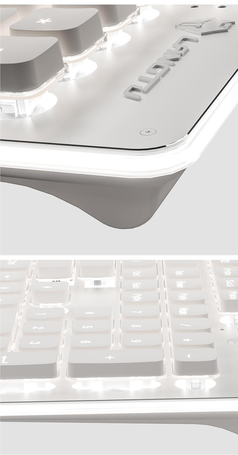 [Fast Shiping] Langtu LT820 Silent Wireless Keyboard for Laptop Office ...