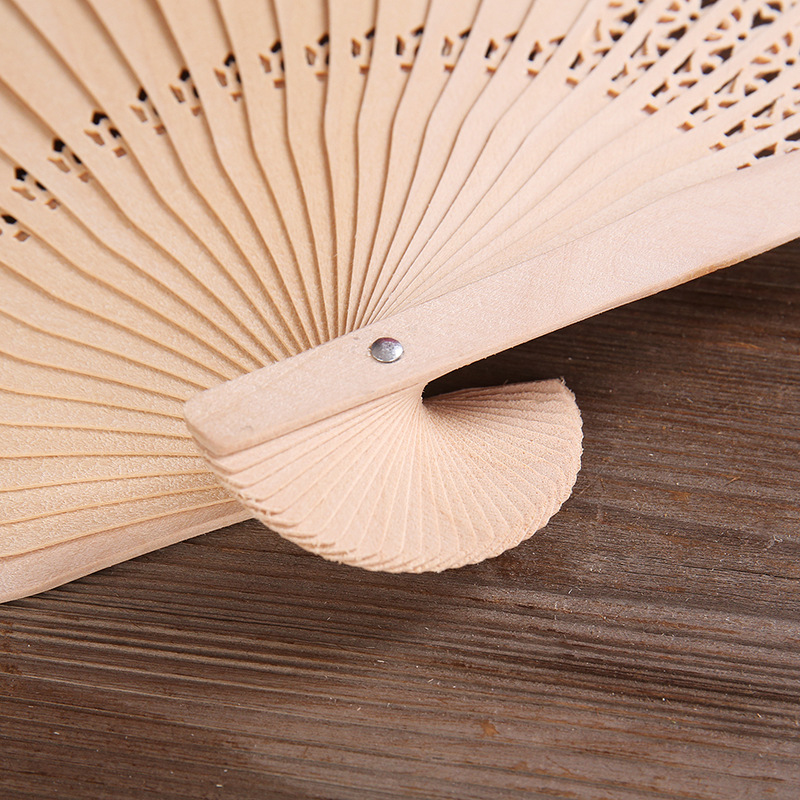 1PC Wooden fan, Chinese style sandalwood fan, ancient style, carry on ...