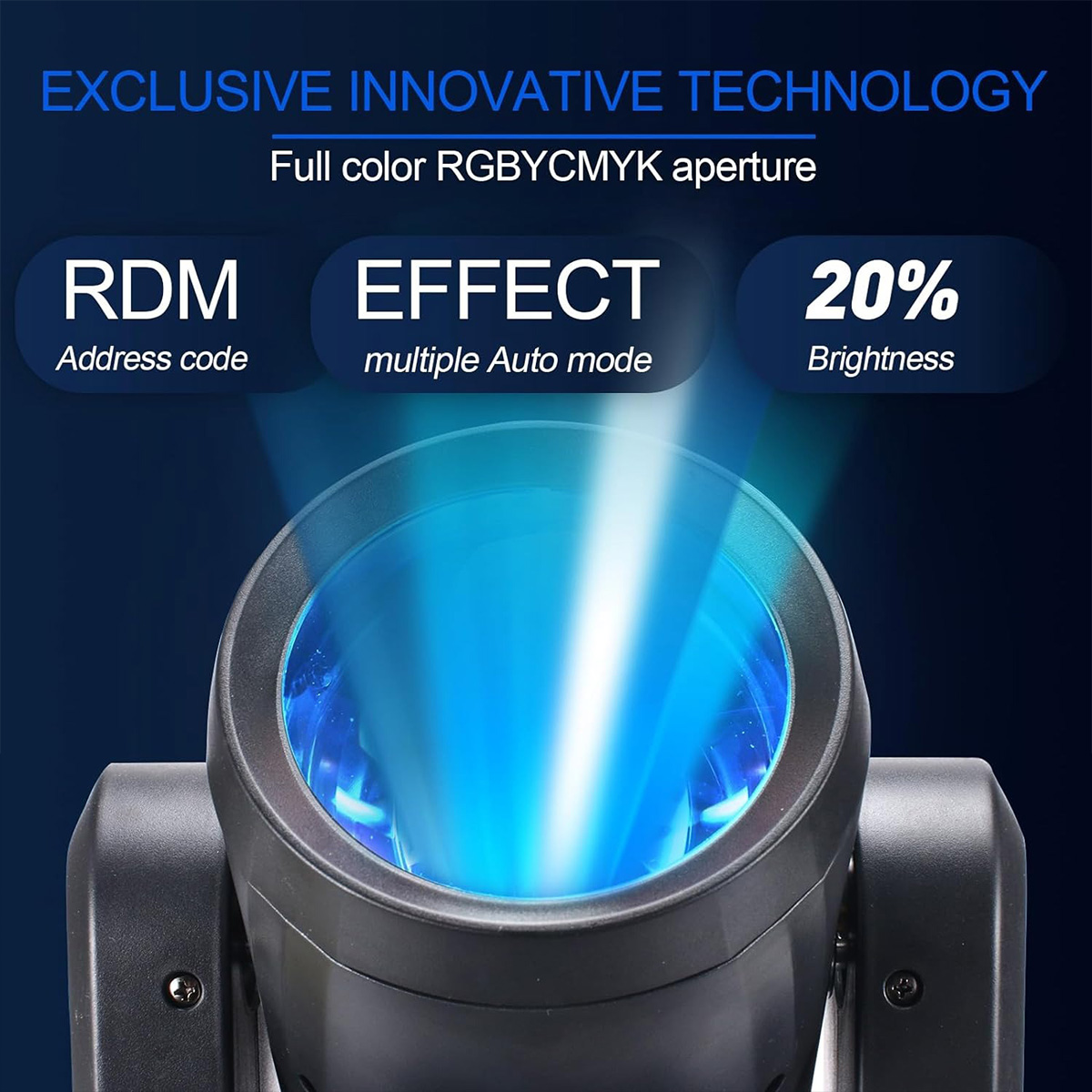 stage light led headlight 150W 4IN1 disco light Moving LED Beam Light ...