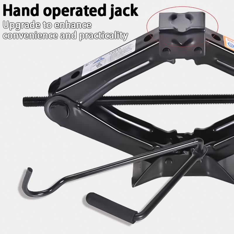 Heavy-Duty Scissor Jack Change a tire Vehicle maintenance Car ...