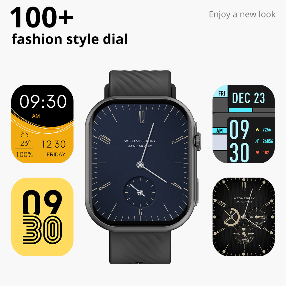 COLMI P30 Plus Smart Watch Bluetooth Calling 2.01 IPS HD Screen IP68 ...