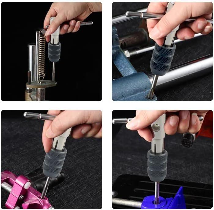 Tap Wrench Handle T Type Adjustable for Metal Machinist Repair Drill ...