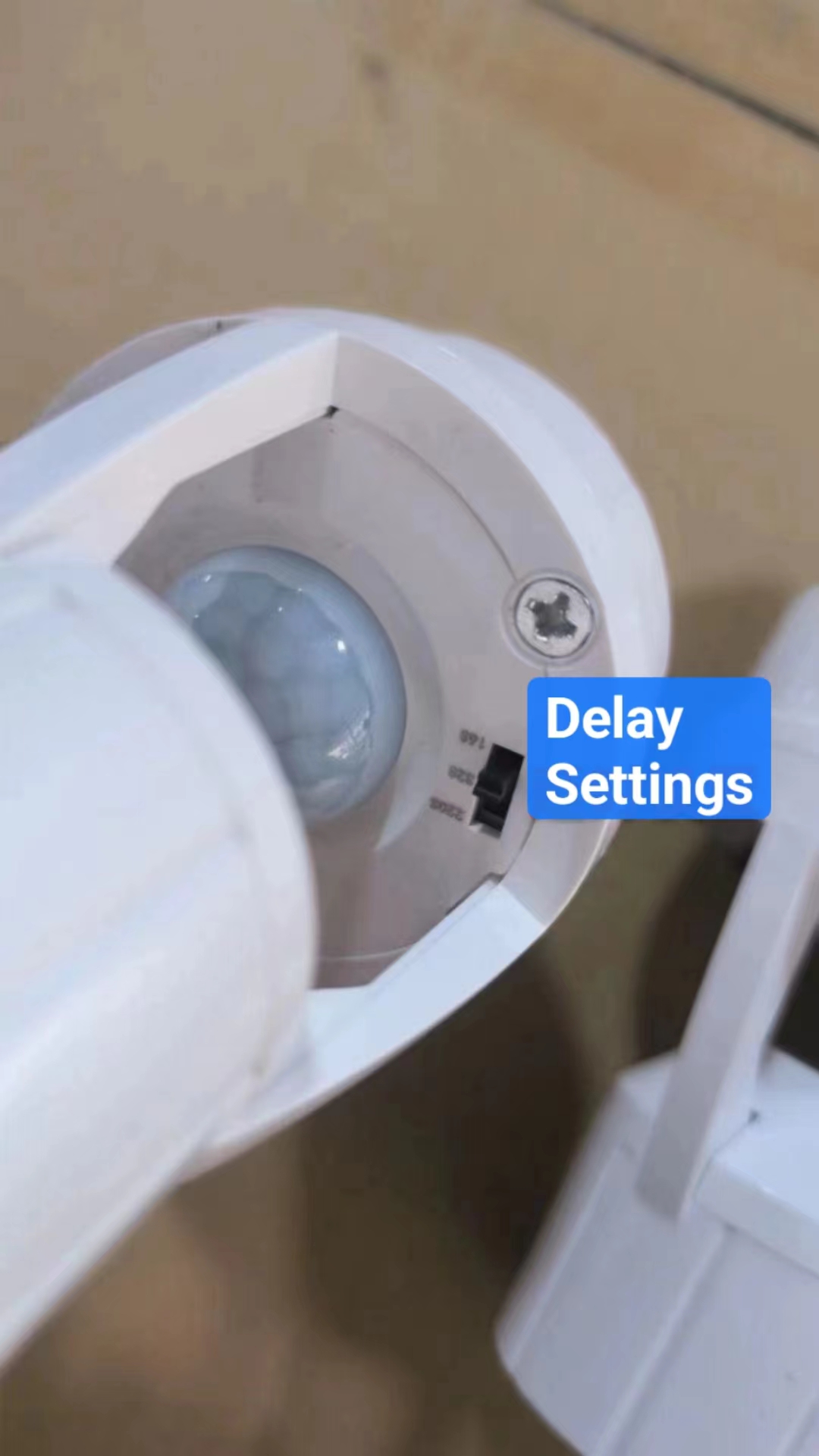 Occupancy sensor lights holder Infrared human body induction sound and ...