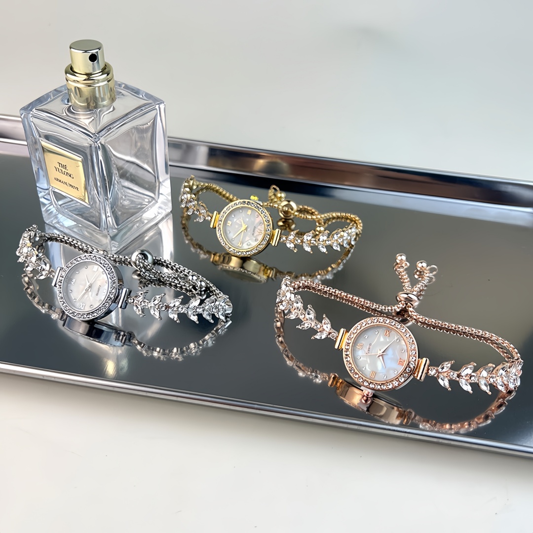 Mermaid Explosive Watch Light luxury Fashion Diamond-set free Light ...