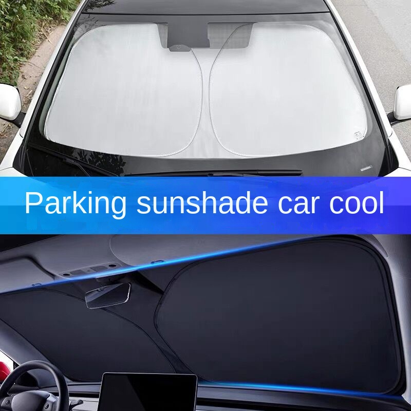 Car Sunshade Front Windshield Heat Insulation Sunshade Interior ...