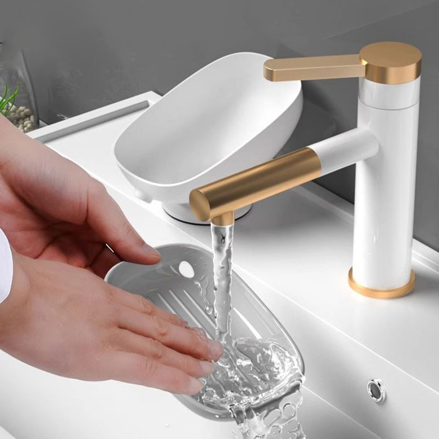 Light luxury hole-free soap box water-draining household soap box ...