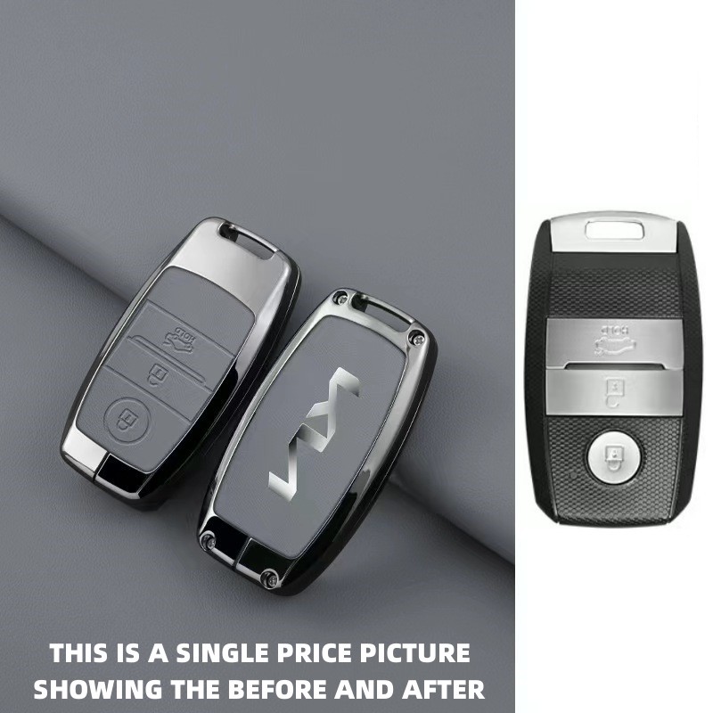 KIA Car Key Cover Alloy Car Key Remote Casing Sarung Kunci CERATO FORTE ...