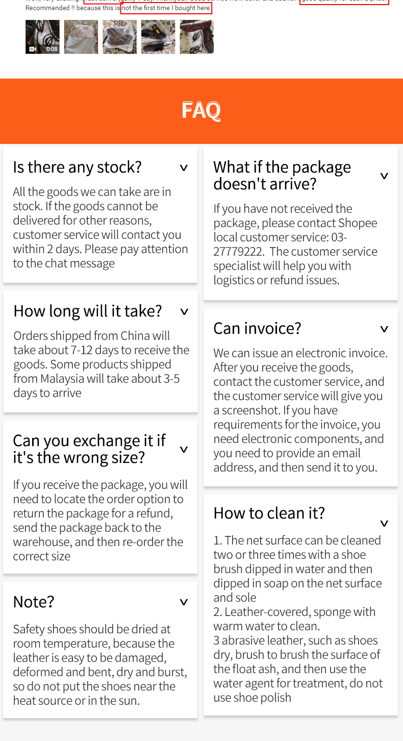 GUYISA Safety Shoes Work Shoes kasut safety boot lelaki Waterproof High-cut 37-46 F055 | Shopee ...