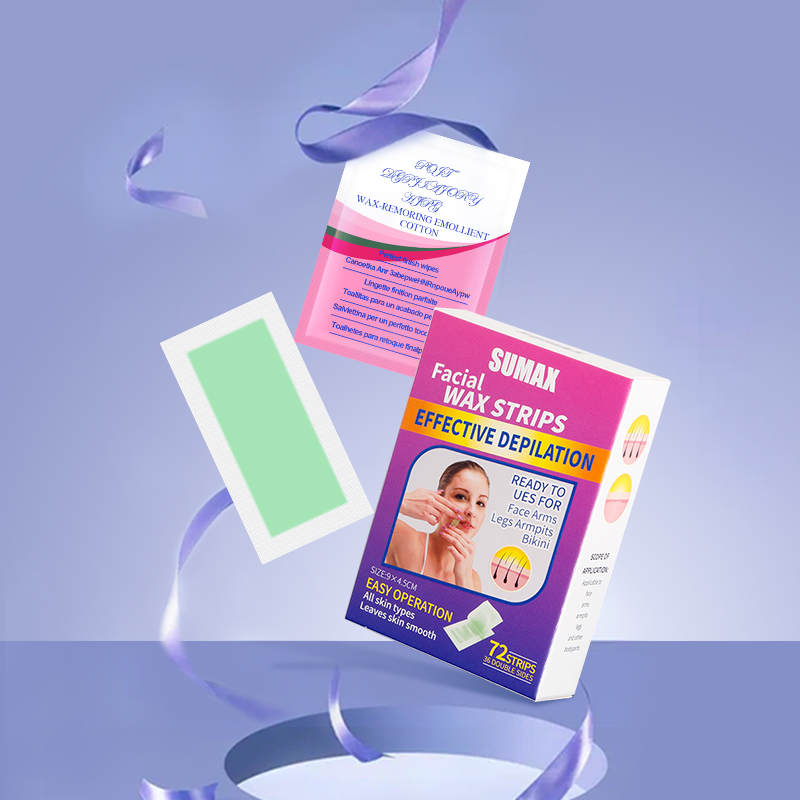 Mini Wax Strips - Highly Flexible for Precise Hair Removal - Compact ...