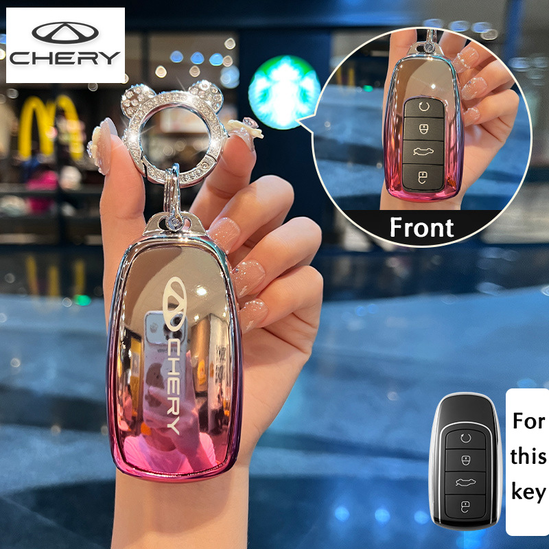 2025 gradient color chery keychain for chery JAECOO 7 tiggo 8pro，tiggo ...
