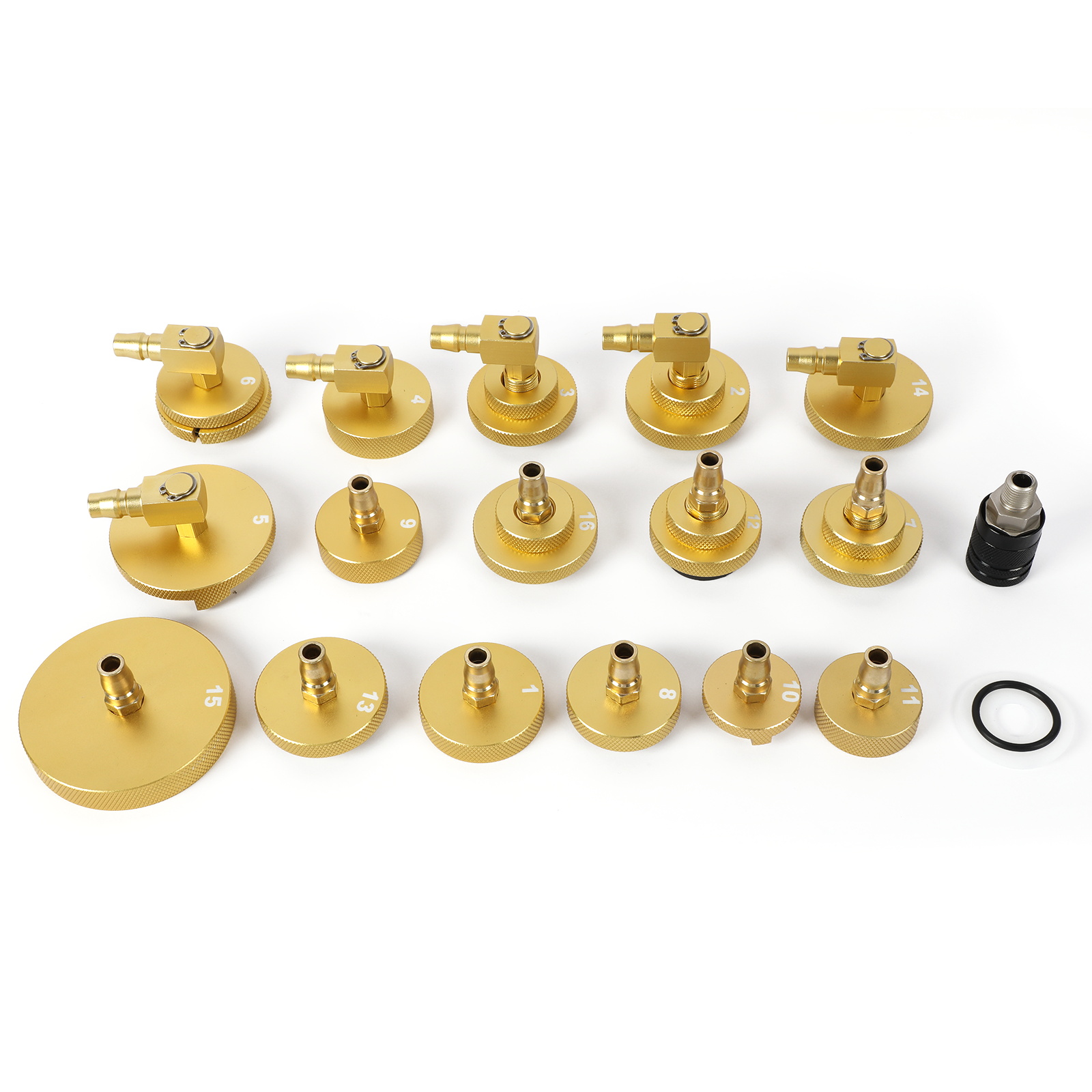 AUTOOL 17PCS Brake oil port Brake oil extraction Brake fluid ...