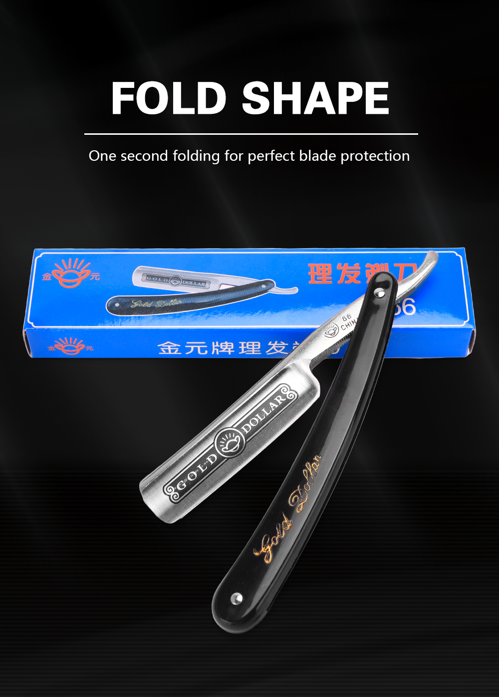 Stainless Steel Facial Shaving Tools Eyebrows Trimming Razors Classic ...