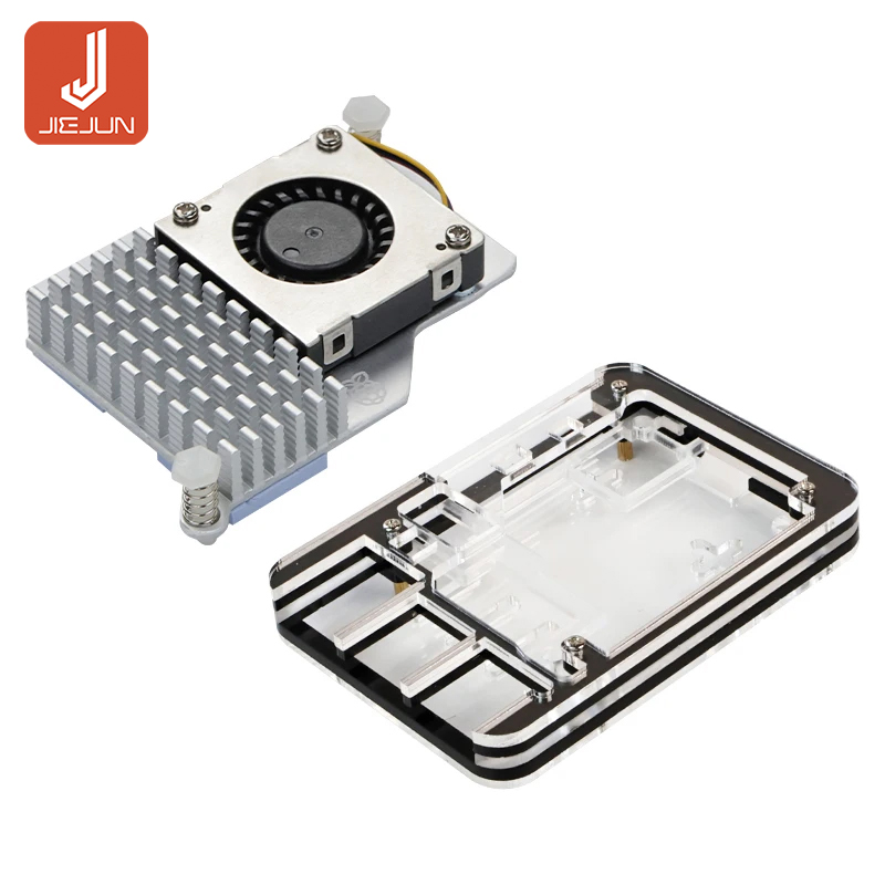 Official Raspberry Pi Active Cooler Speed Adjustable Fan with Aluminum ...