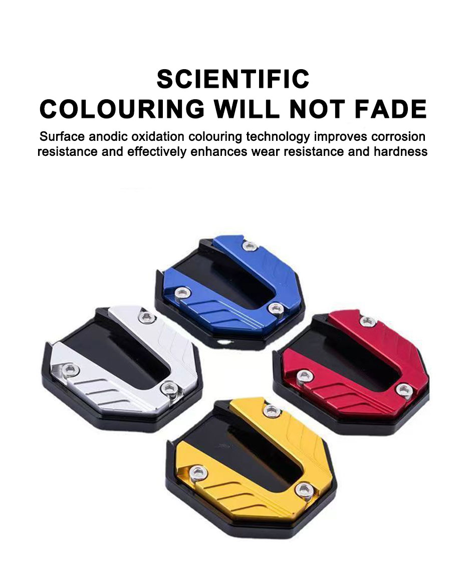 SEAMETAL Motorcycle For Yamaha Nmax155 V1 V2 Nmax 155 Side Stand Shoe ...