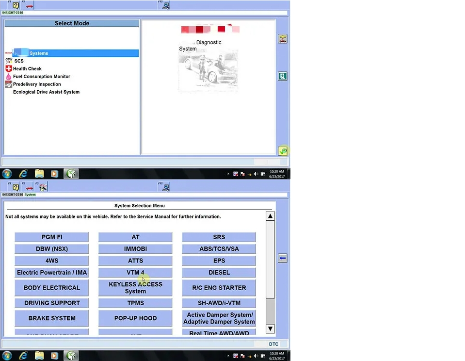 Newest Version Diagnostic Tool For Honda HDS HIM V3.104.24 HDS For ...