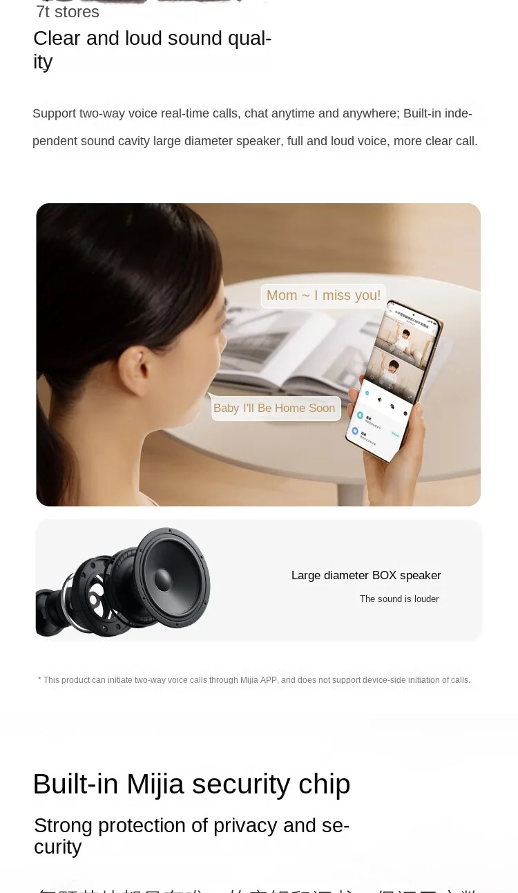 Xiaomi Smart Camera C500 Dual Lens Edition WiFi 6 CCTV 4 Million Pixels Security Protection Full ...