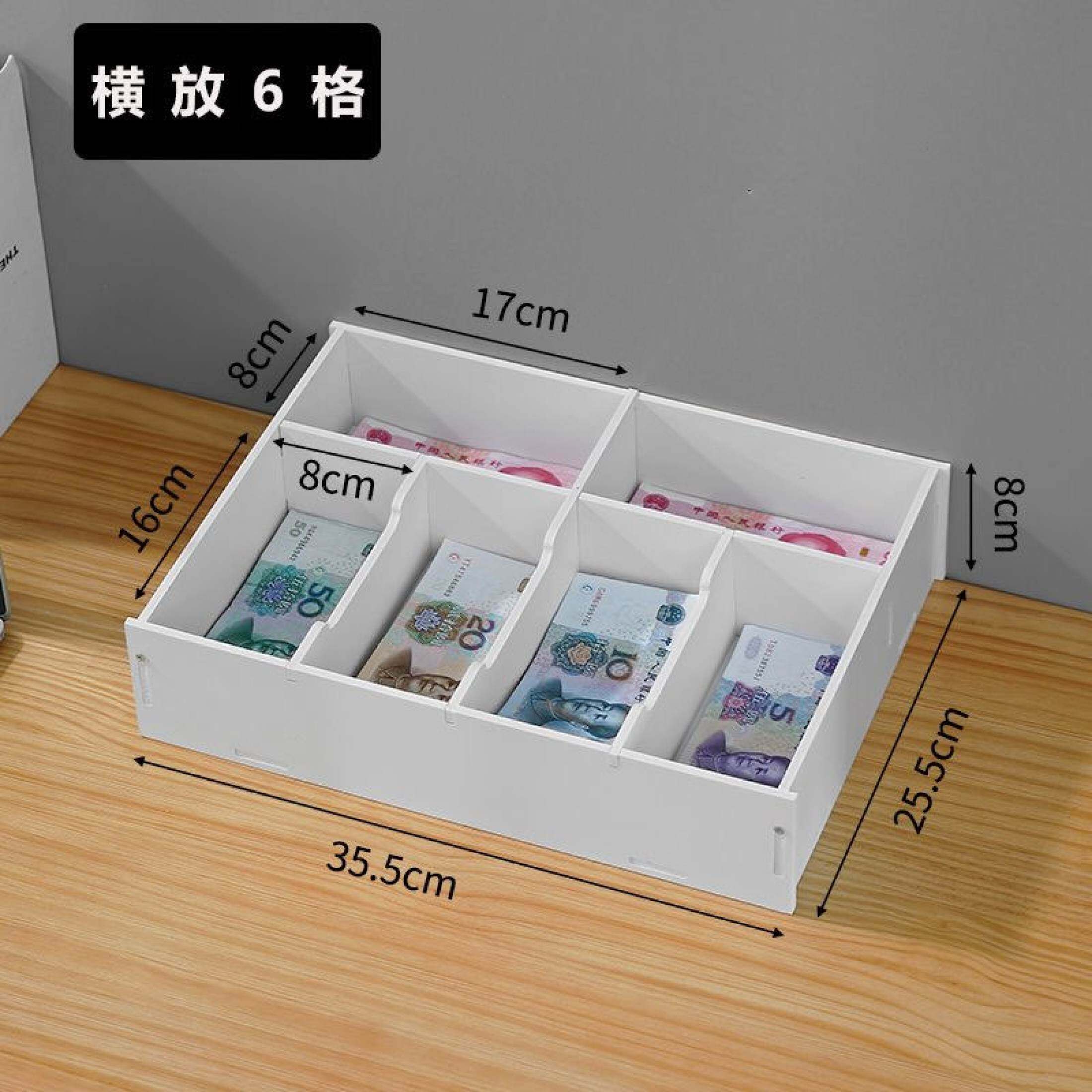 Ready Stock Cash Box/Money Cashier Drawer Organizing Rack/Desktop ...