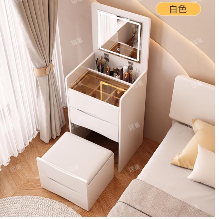 Free shipping"Ready Stock" Clamshell folding makeup table Removable ...